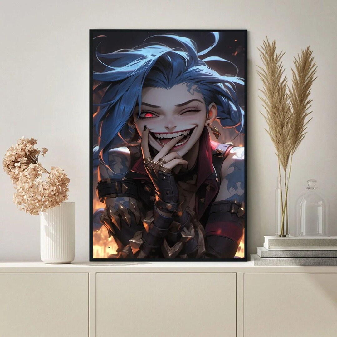 Lol Poster,anime,anime Poster,personalized Gift,twitch Streamer,video ...