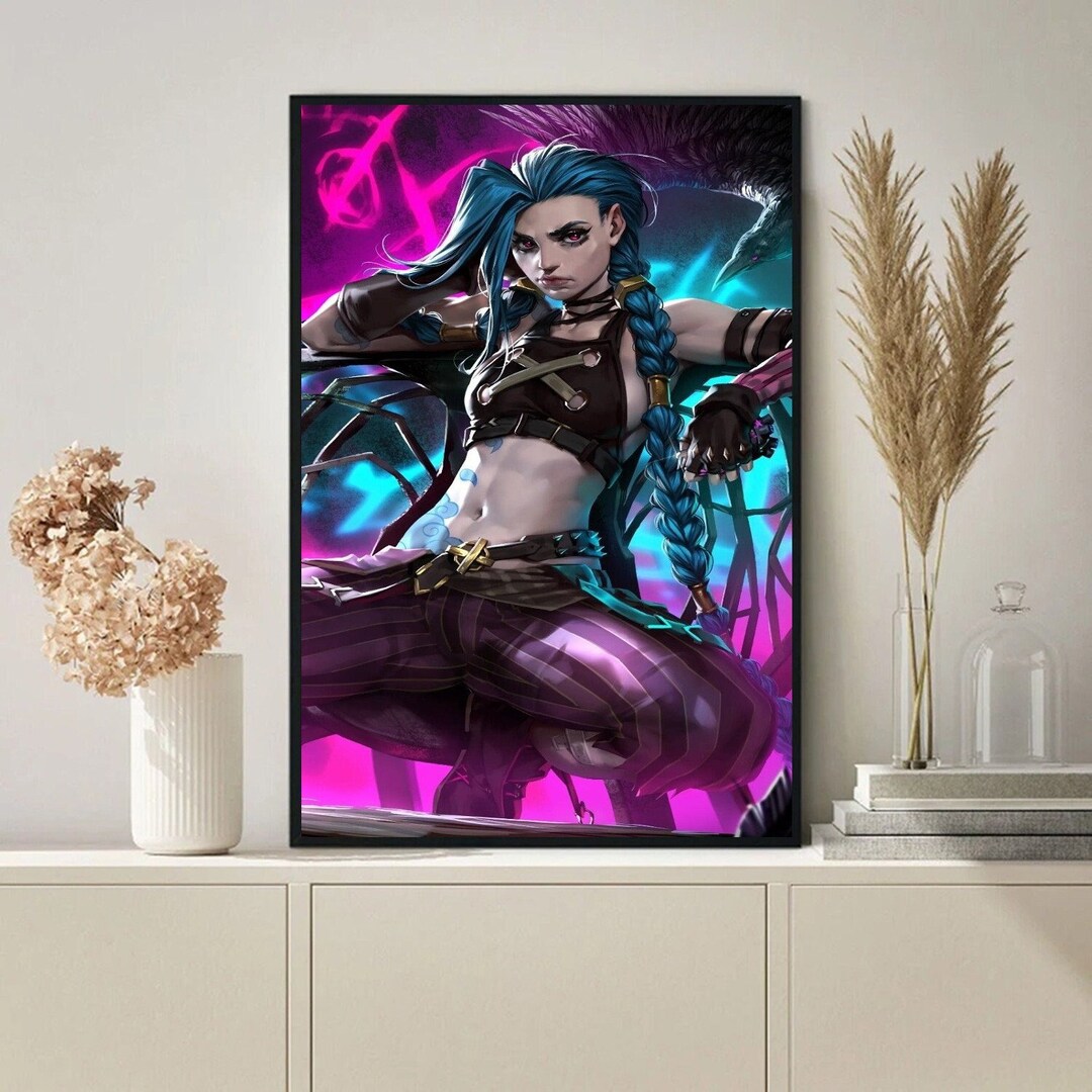 Lol Poster,anime,anime Poster,personalized Gift,twitch Streamer,video ...