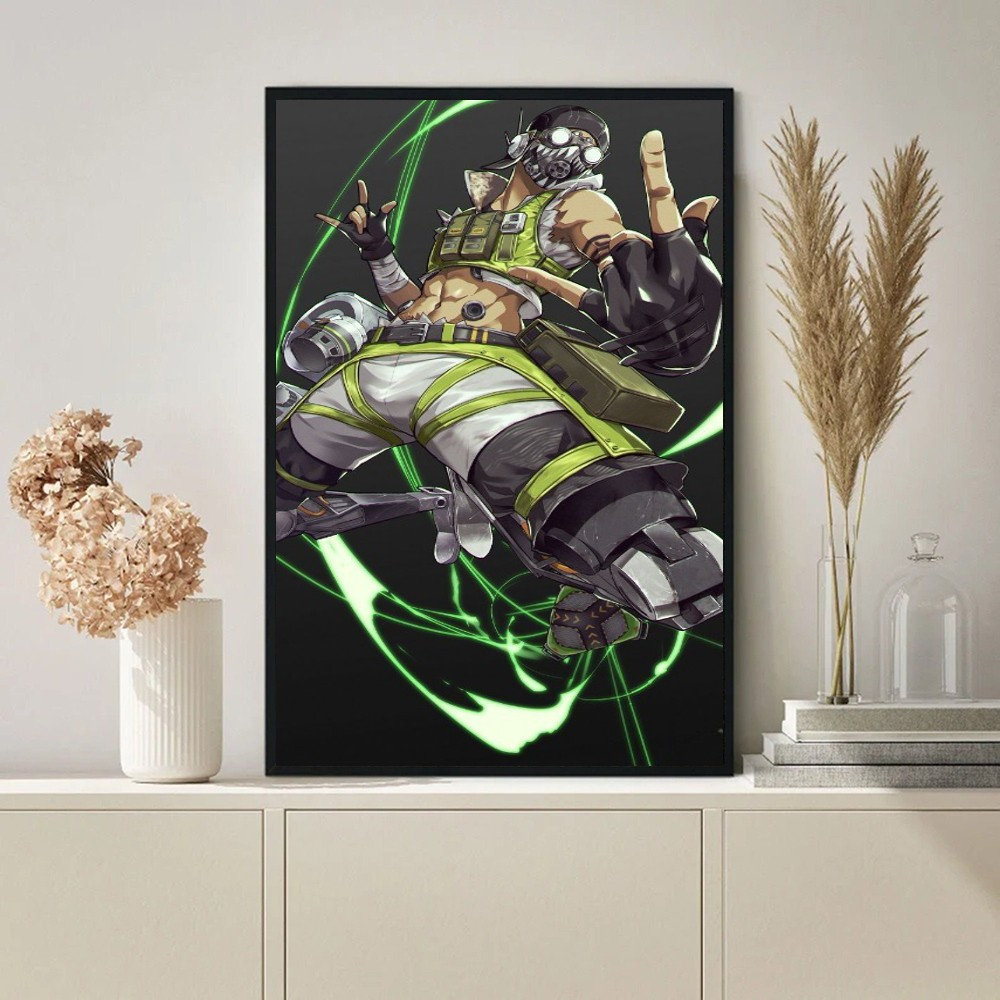 Apex Legends Wall Art,octane Game Character Poster,gamer Room Design ...