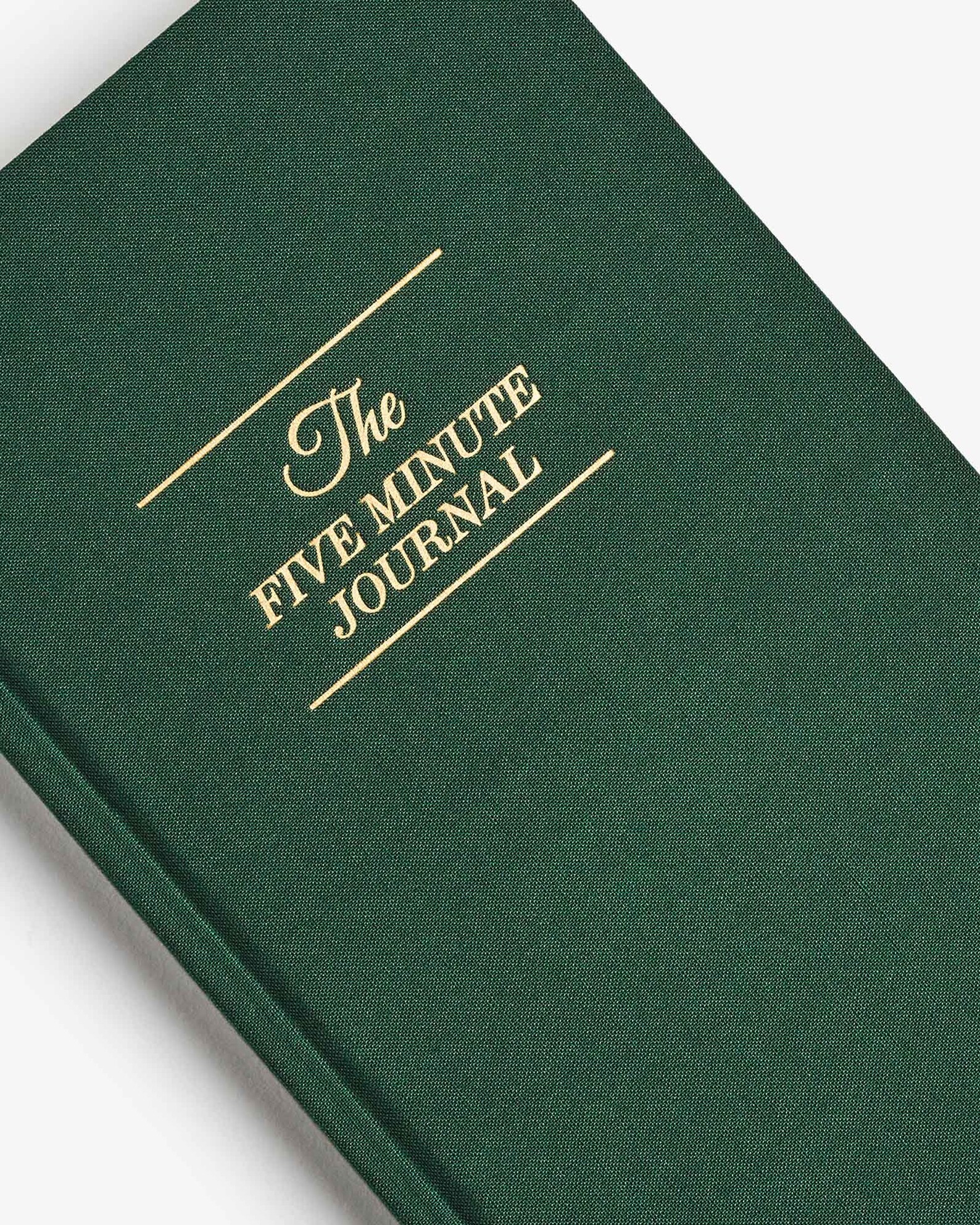 The Five Minute Journal - Earth Green - Etsy