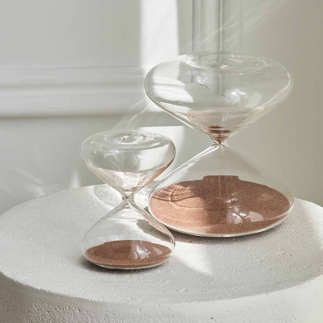 Mindful Focus Hourglass - 30 Minutes - Aesthetic Home Decor, Unique ...