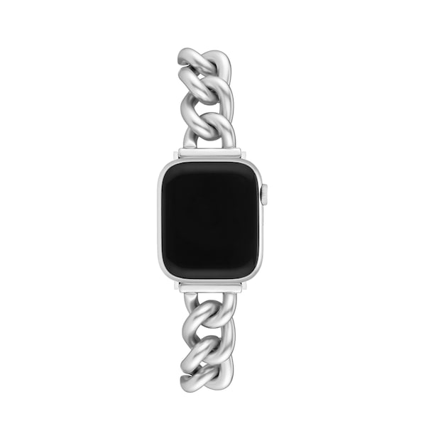 Silver Apple Watch Chain - Etsy