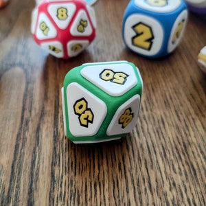 Mario Party Tabletop Role-playing Game Dice Set dnd D4, D6, D8, D10 ...