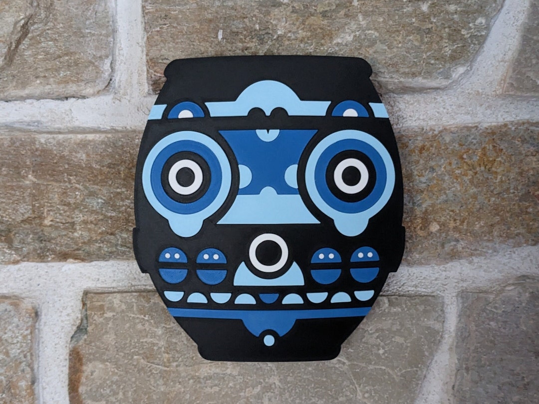 Pon Drum Wall Art Decoration From Patapon Video Game 3D - Etsy