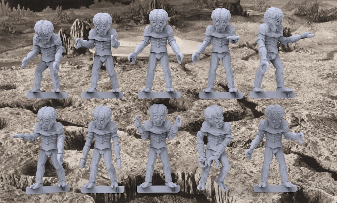 28mm Metaluna Mutants Set - Etsy