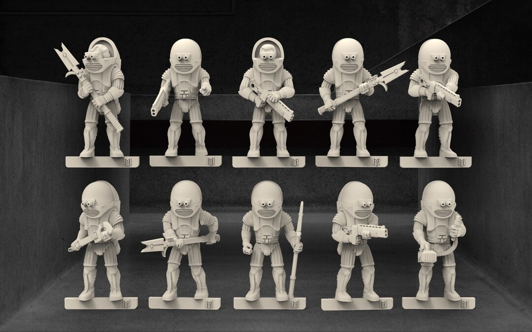 28mm Steersman Astronaut Pilots X10 - Etsy UK