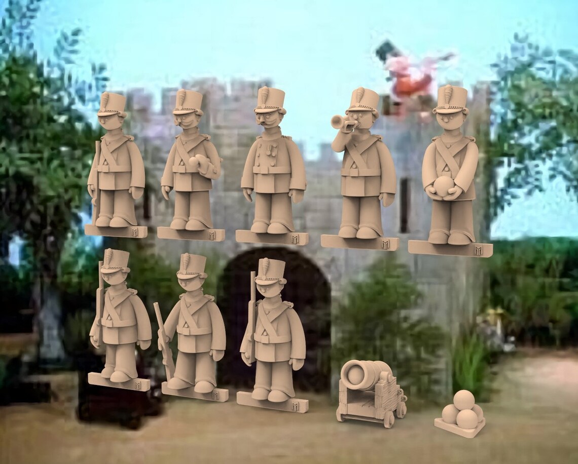 28mm Camberwich Green Soldiers Set TGM-7 - Etsy