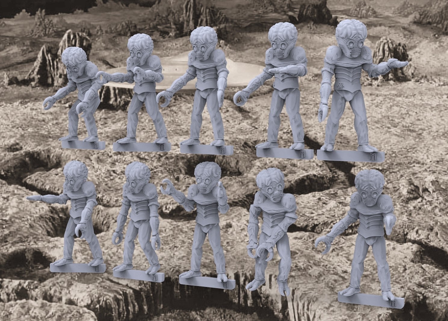 28mm Metaluna Mutants Set - Etsy UK