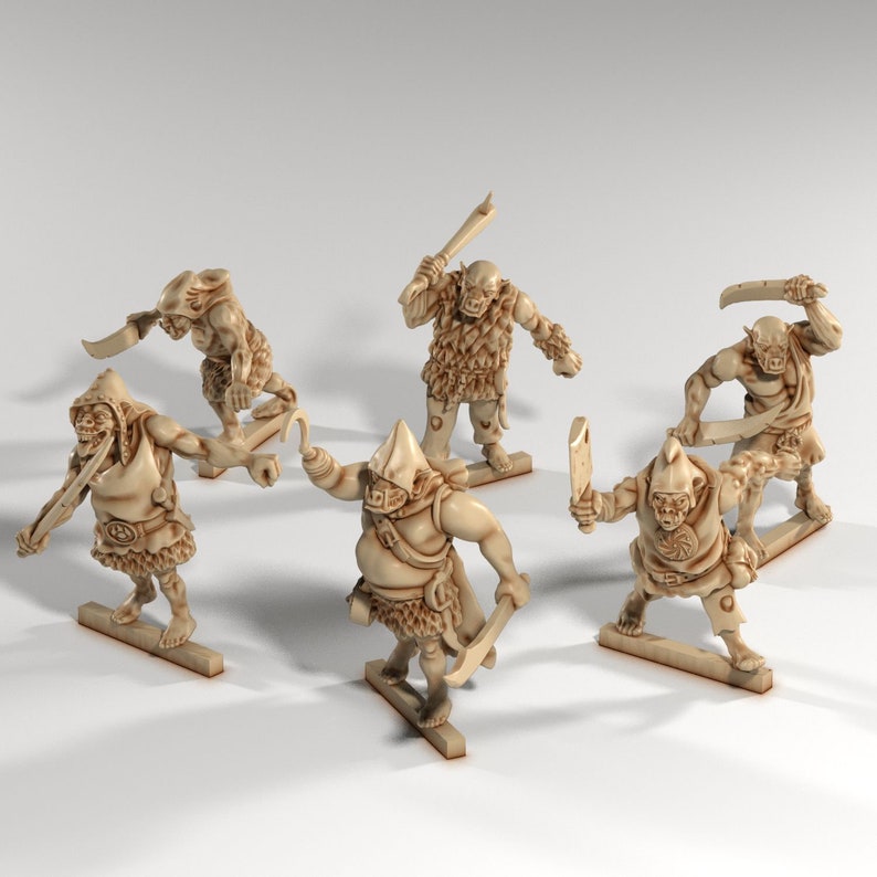 28mm Orc Thugs Full Set X28 TGM-7 - Etsy