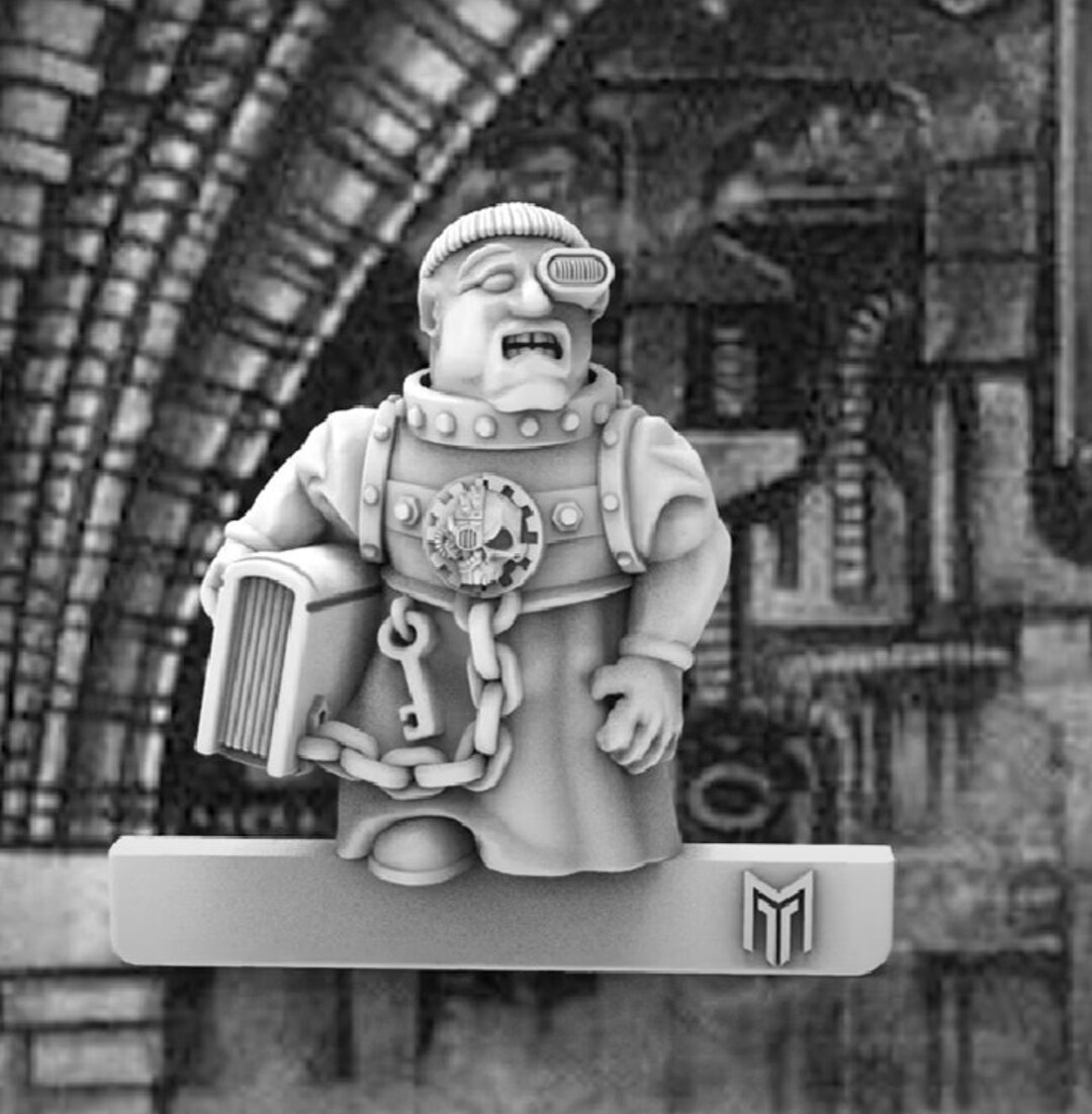28mm Tech Priest X1 TGM-7 - Etsy
