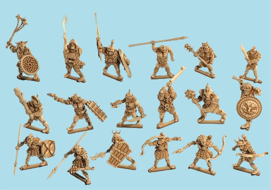 28mm Orc Elite Soldiers Full Set X18 TGM-7 - Etsy