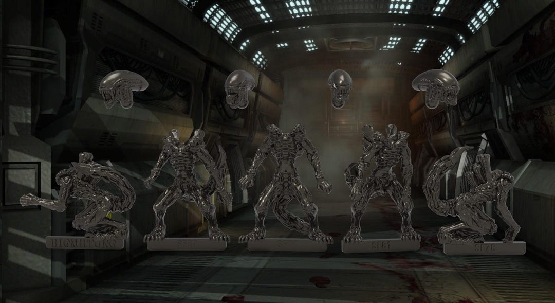 28mm Alien Aliens X10 TGM-7 - Etsy