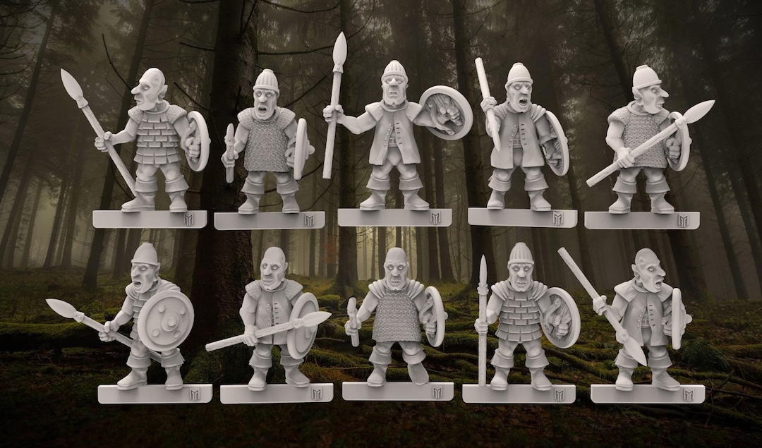 28mm Red Orcs X10 Set 2 TGM-7 - Etsy