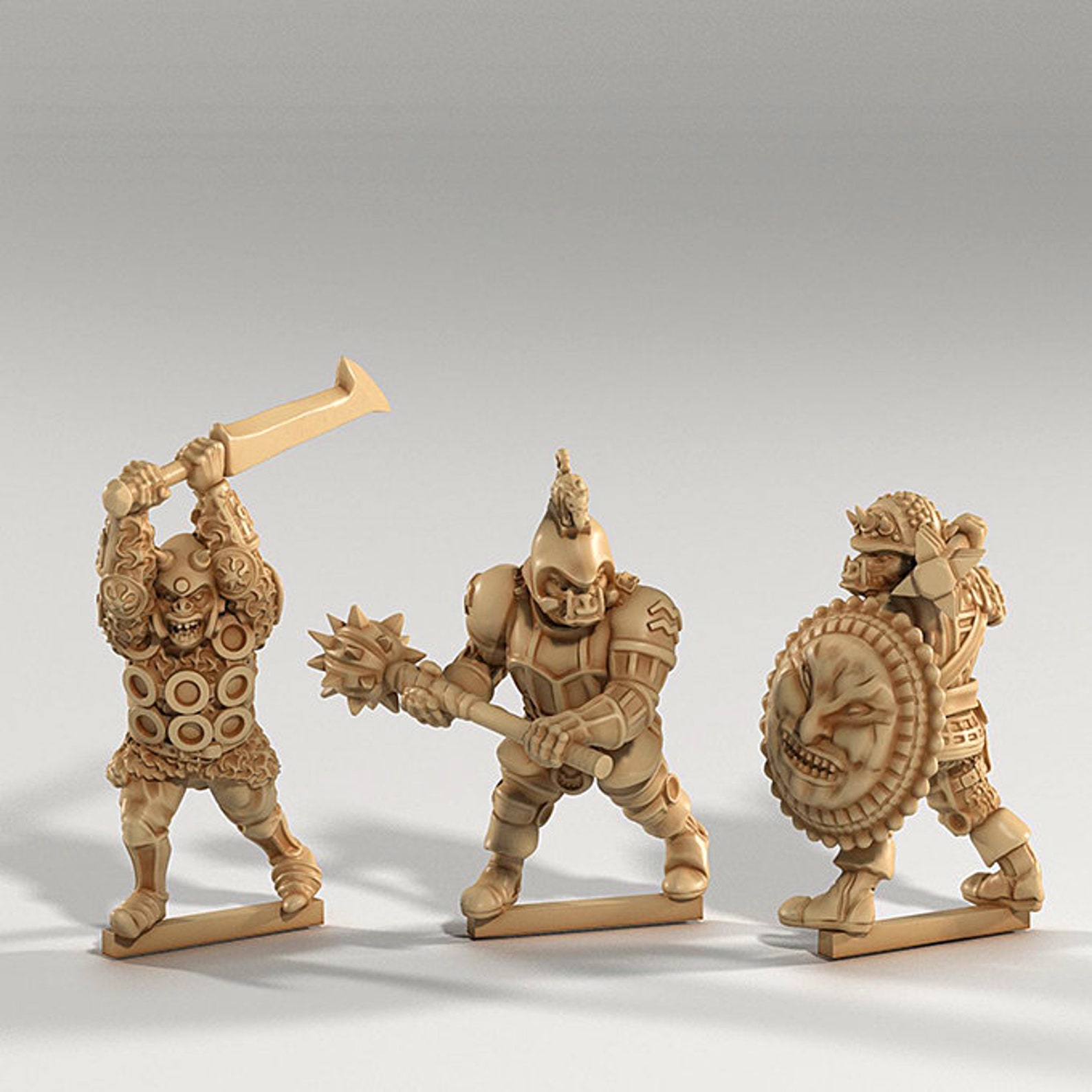 28mm Orc Elite Soldiers Full Set X18 TGM-7 - Etsy