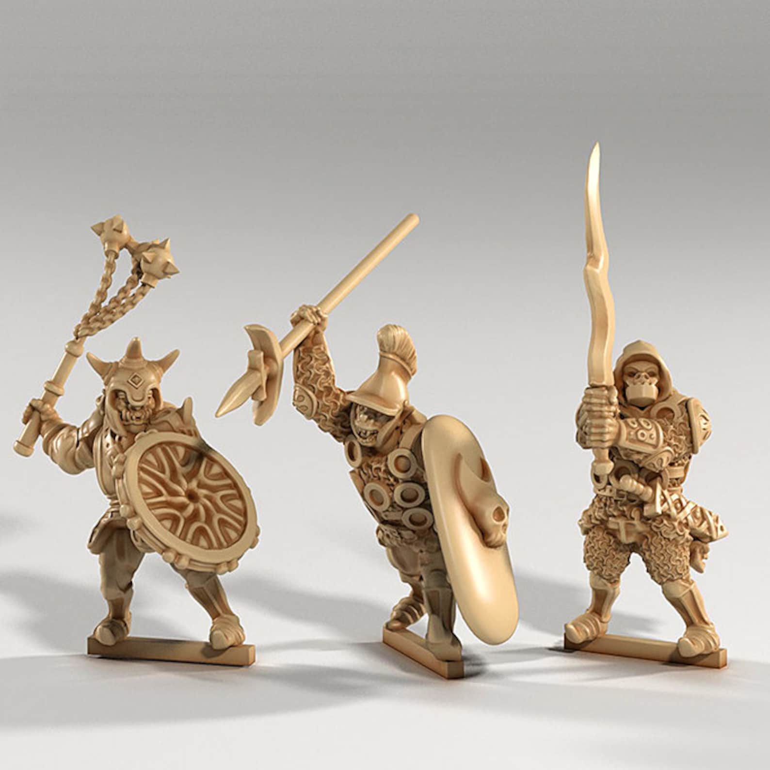 28mm Orc Elite Soldiers Full Set X18 TGM-7 - Etsy
