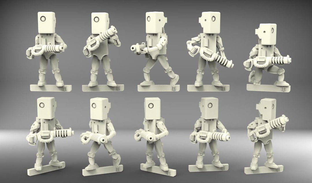28mm SD Droids X10 - Etsy