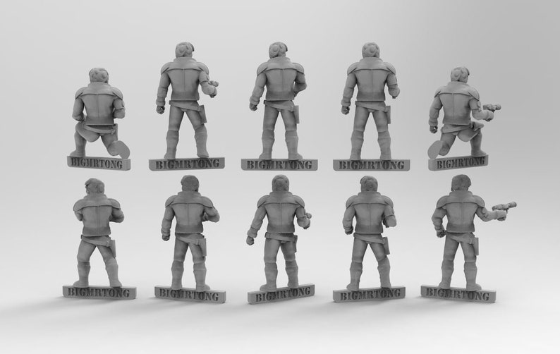 28mm Colonial Warriors X10 TGM-7 - Etsy