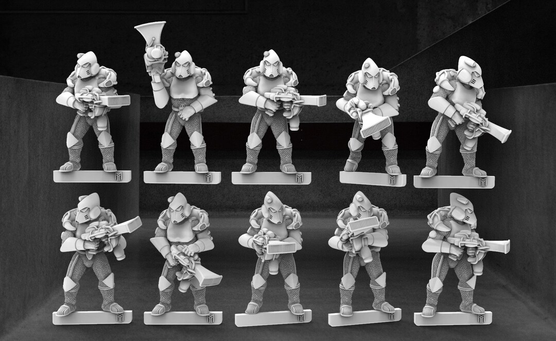 28mm Space Elves Set 1 X10 TGM-7 - Etsy