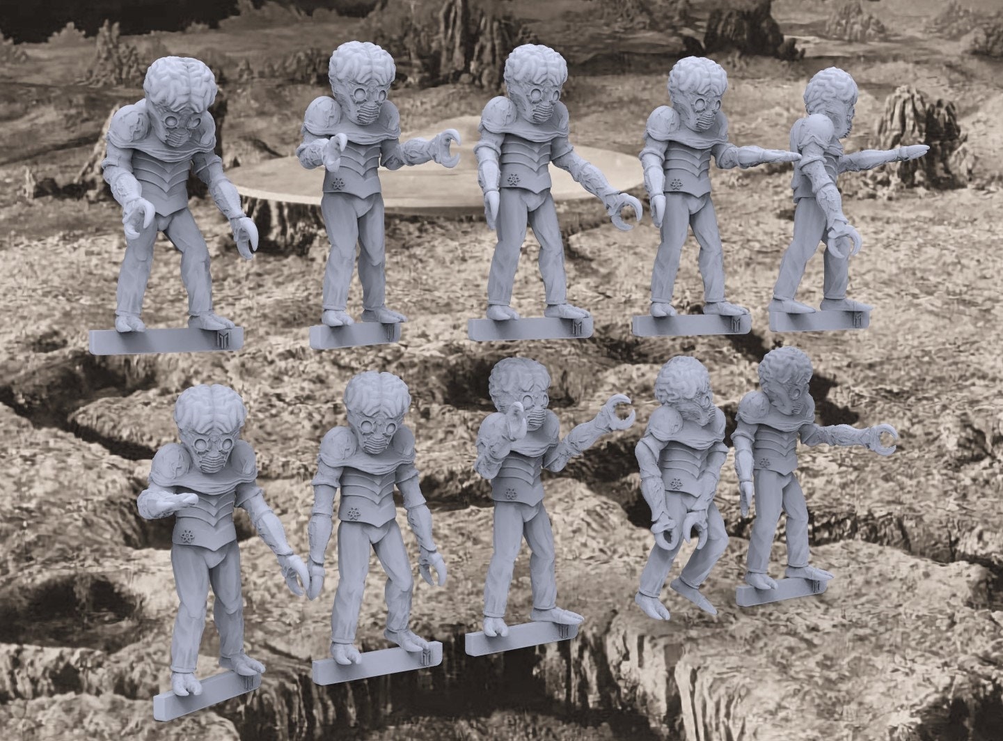 28mm Metaluna Mutants Set - Etsy