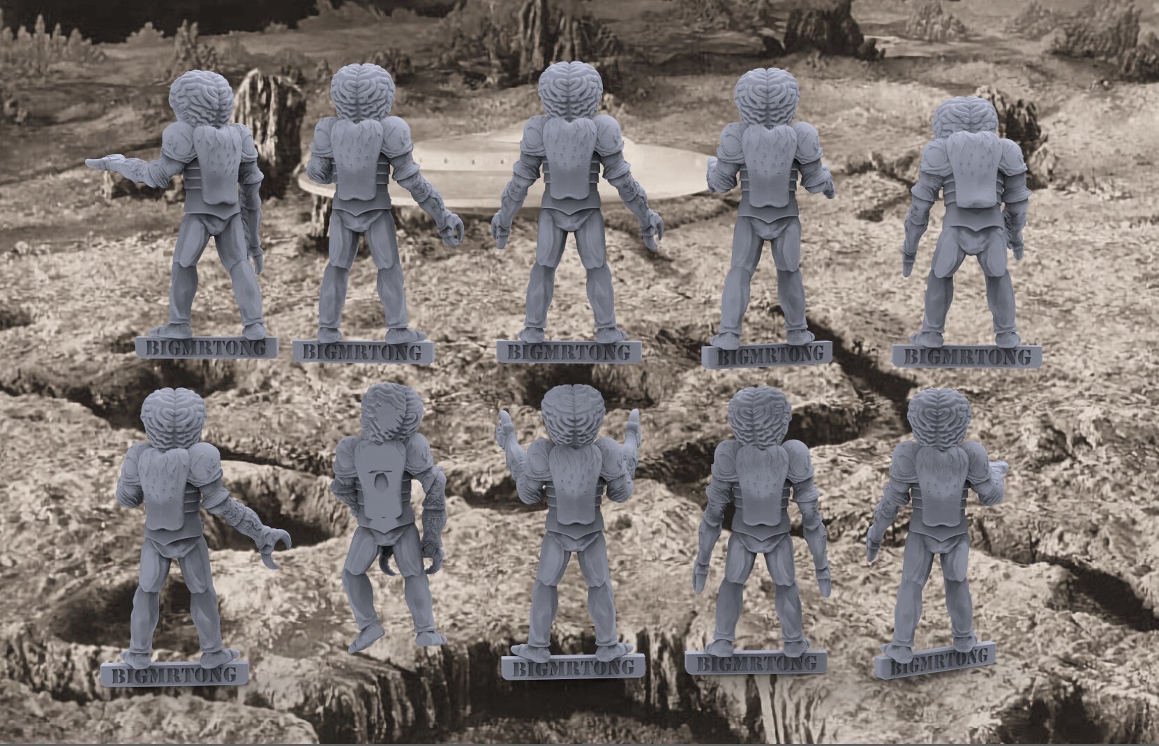 28mm Metaluna Mutants Set - Etsy UK