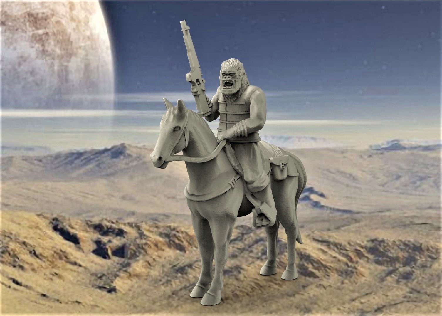 28mm Apes on Horses X3 or X6 - Etsy