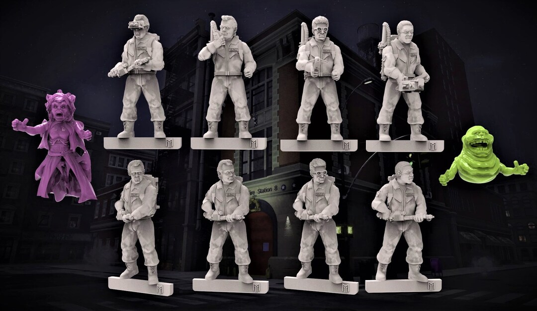 28mm Ghost Hunters and Ghosts X10 TGM-7 - Etsy