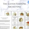 Archetype Flashcards Carl Jung Printable Etsy