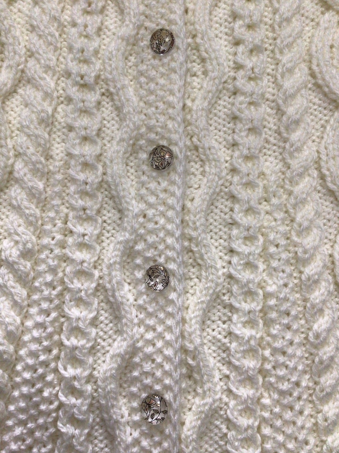 Aria Aran Coat Set Knitting Pattern - Etsy