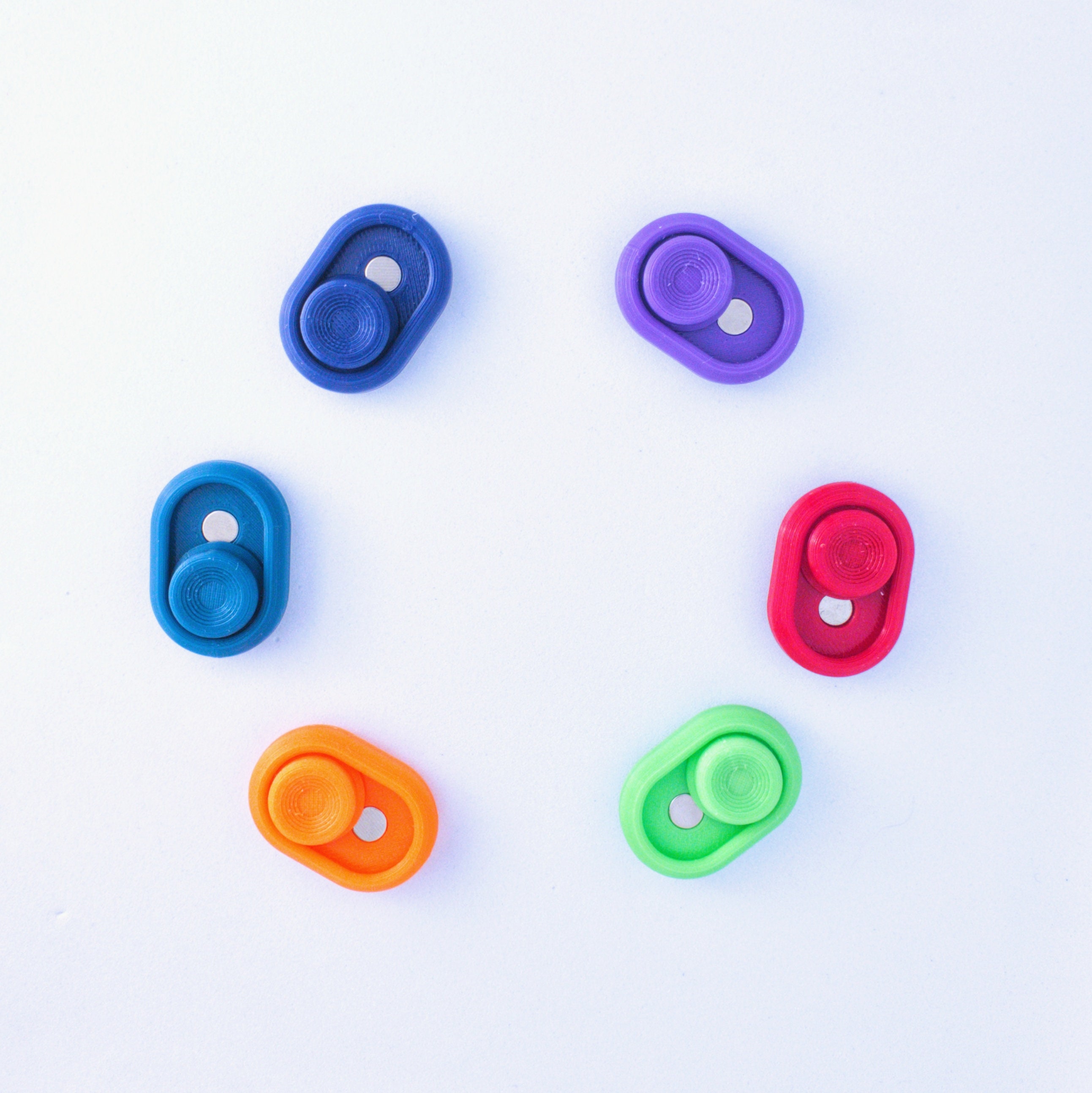 Itty Bitty Fidget Clicky Sensory Toy ADHD Stress Reliever Magnetic ...