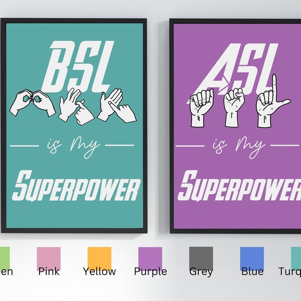 Deaf Awareness Poster - Etsy