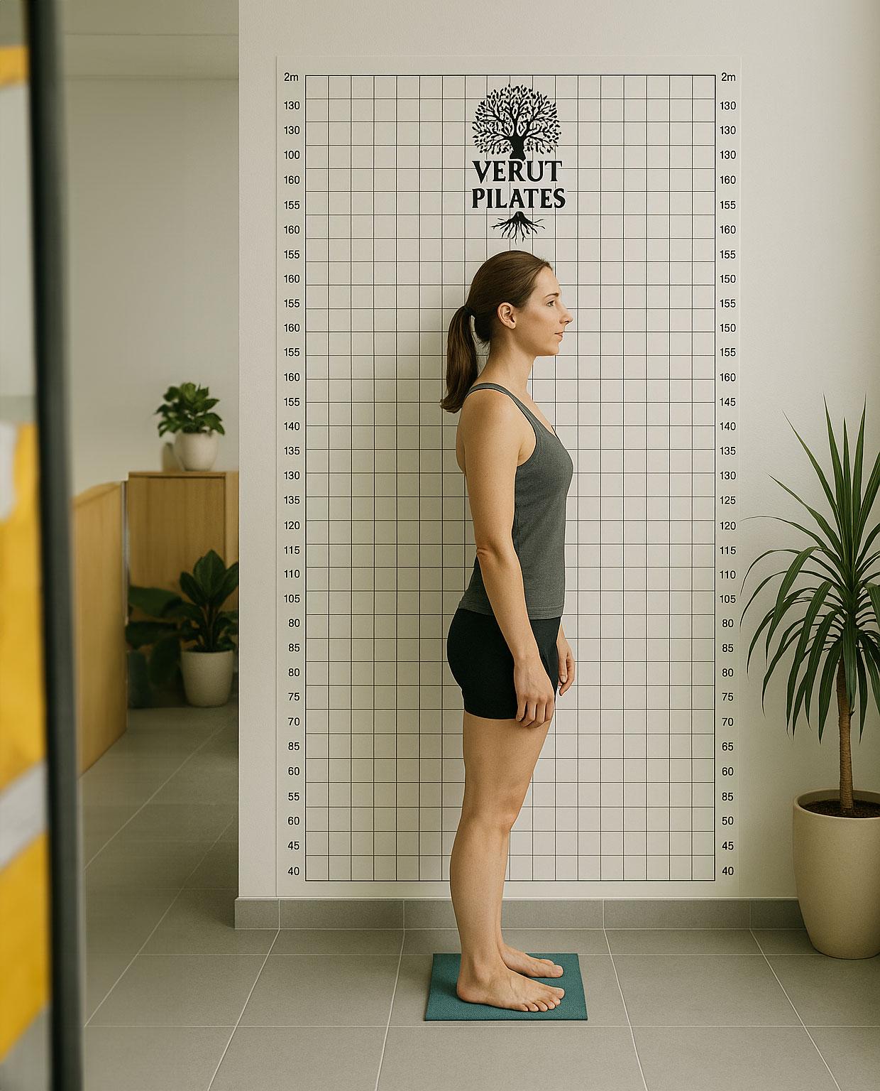 Custom Body Analysis Vinyl Posture Chart,posture Table Posture Grid ...