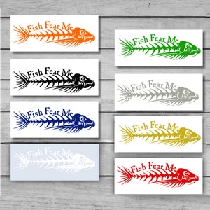 Custom Fish Skull Stickers and Decal Designs, Boat Decal and Graphics ...