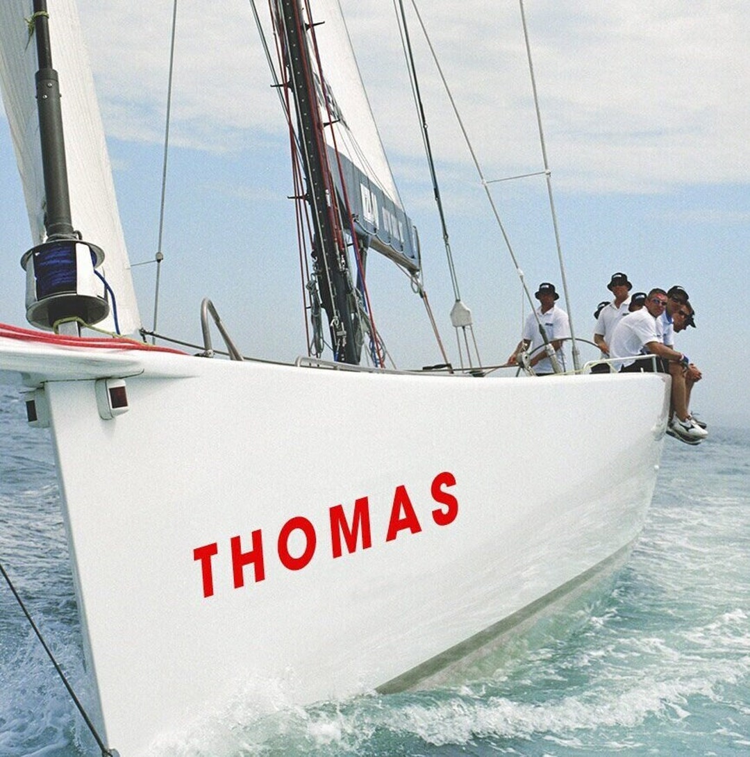 Custom Boat Sticker, Boat Sign , Boat Sticker, Vinyl Decal, Fisherman ...