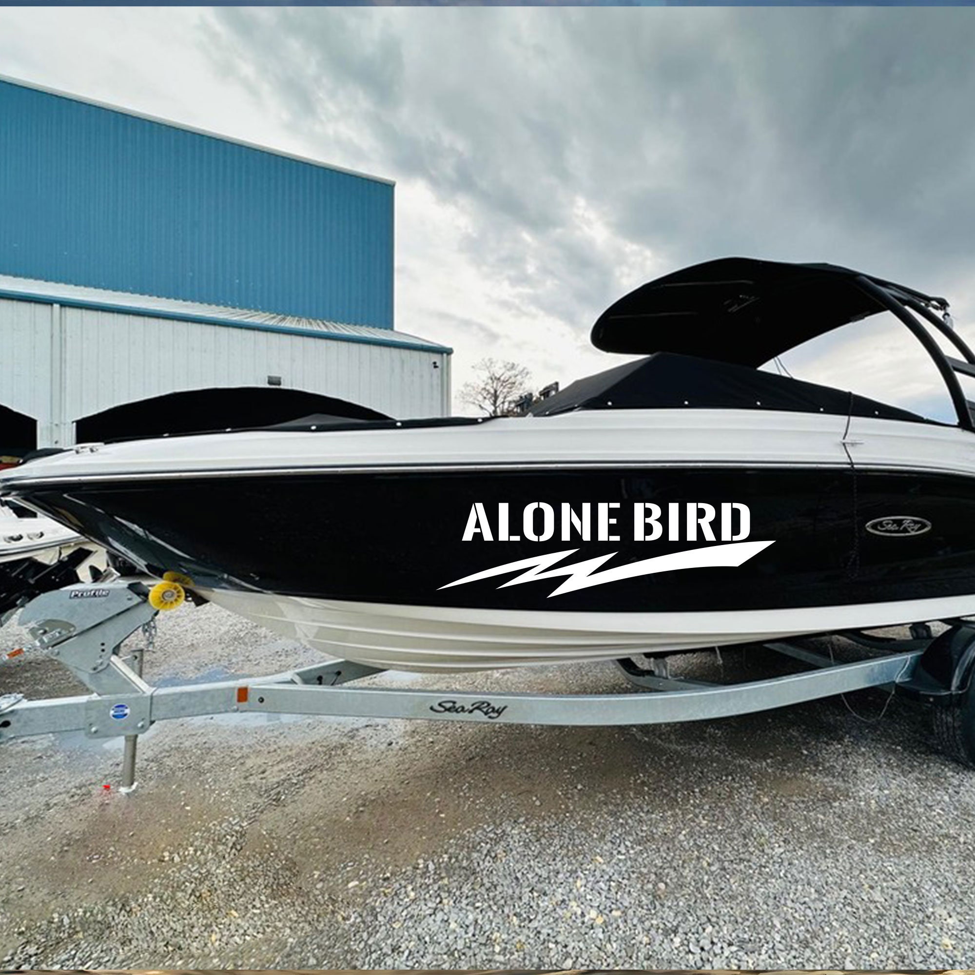 Custom Boat Name Decal Boat Name Personalized Decals Marine and Boat ...