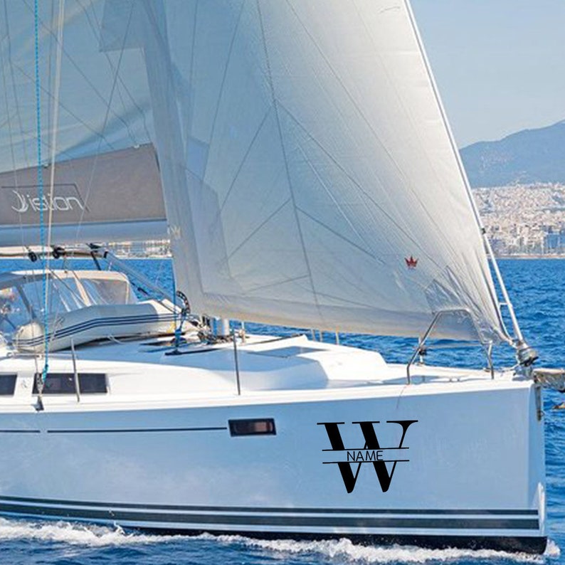 Personalized Boat Sticker, Boat Stickers Fish, Boat Stickers Custom ...