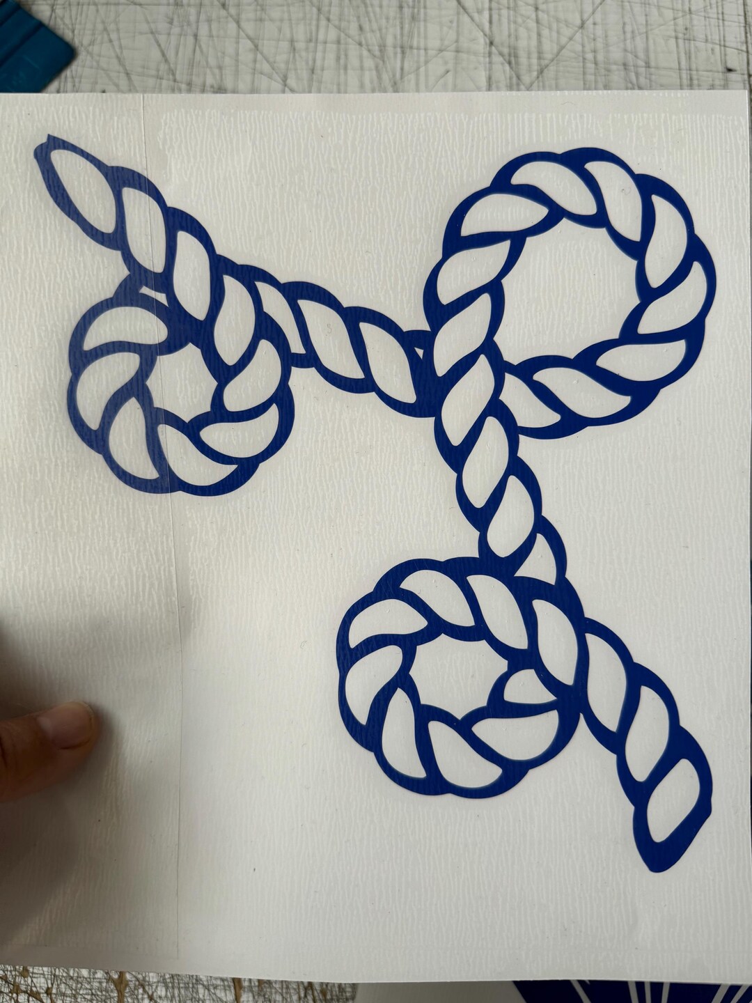 Rope Knot Vinyl Decals - Set of 2 Marine Stickers, Custom Boat ...