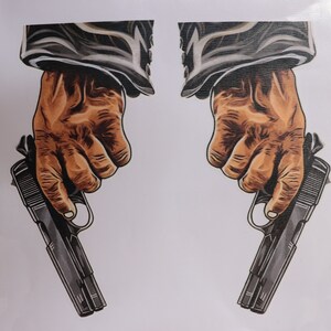 Funny Gangsta Car Sticker Vinyl Decal, Custom Bumper Sticker for Cars ...