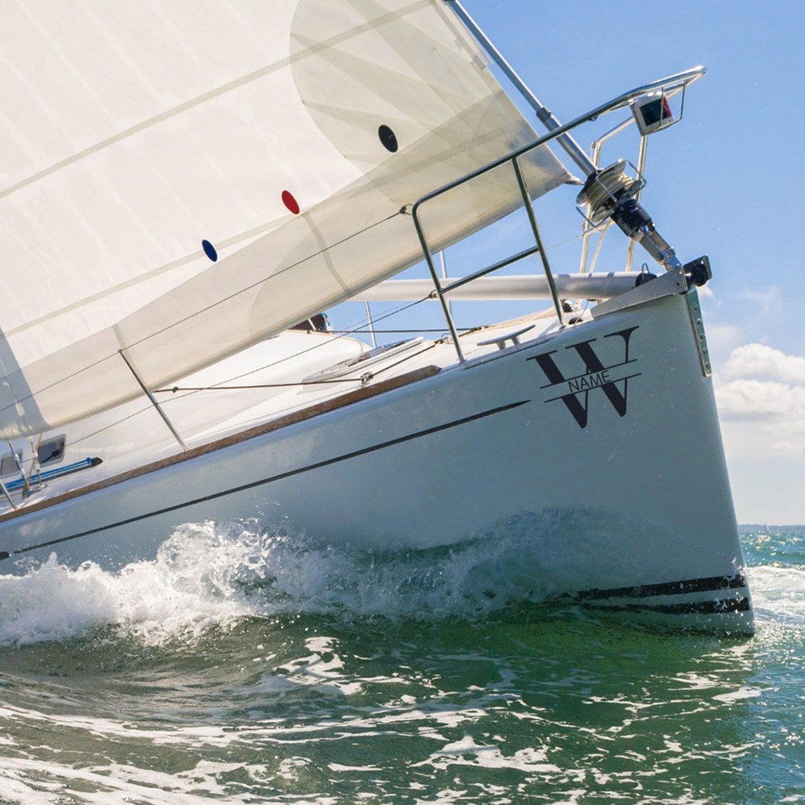 Personalized Boat Sticker, Boat Stickers Fish, Boat Stickers Custom ...