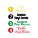 Custom Special Vinyl, Special Custom Decals Sticker, Personalized ...