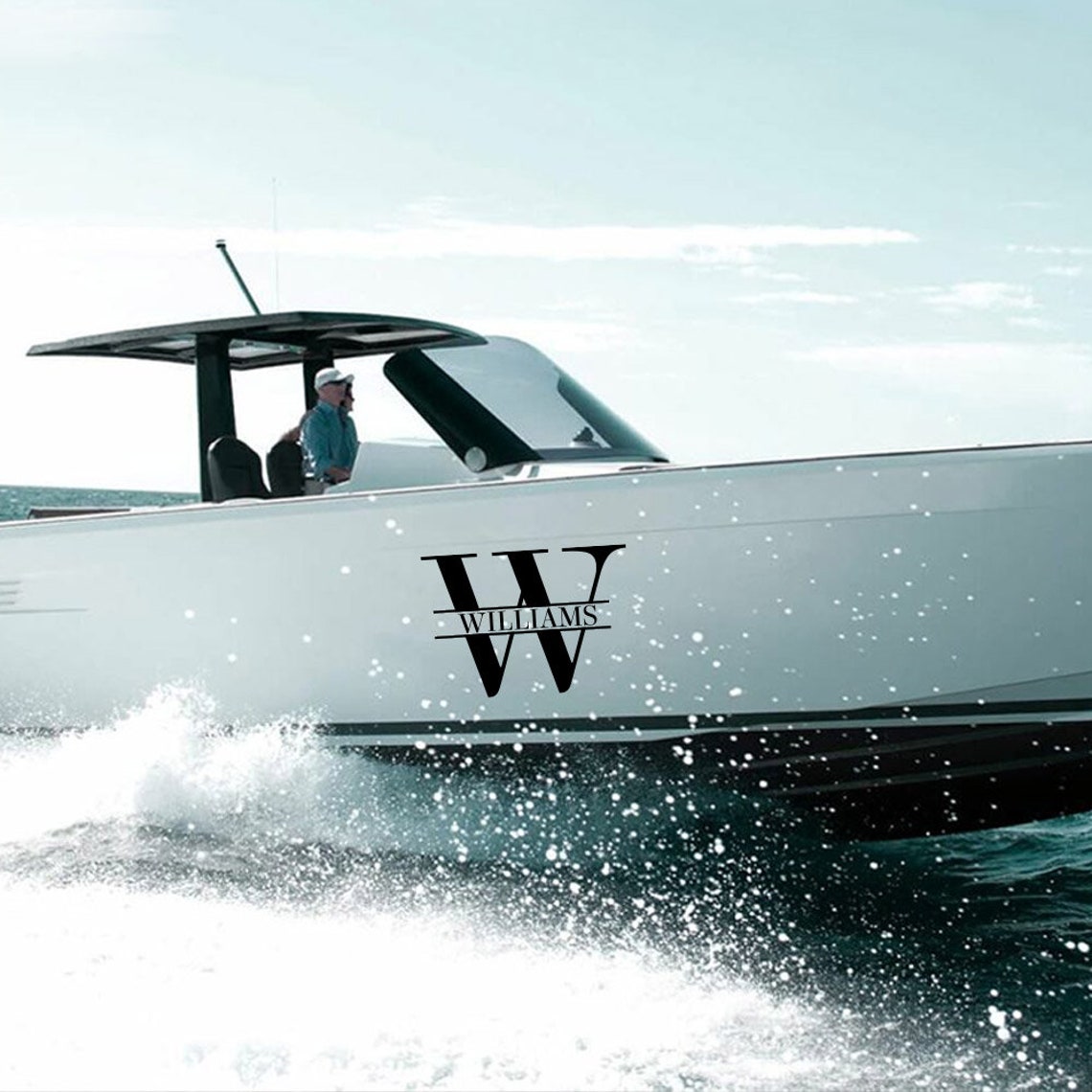 Personalized Boat Sticker, Boat Stickers Fish, Boat Stickers Custom ...