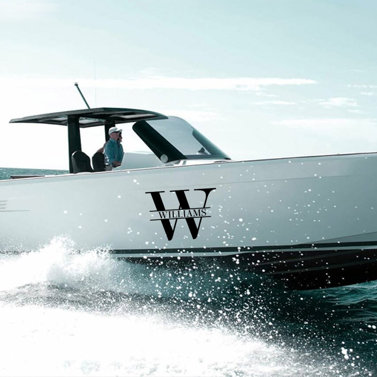 Personalized Boat Sticker, Boat Stickers Fish, Boat Stickers Custom ...