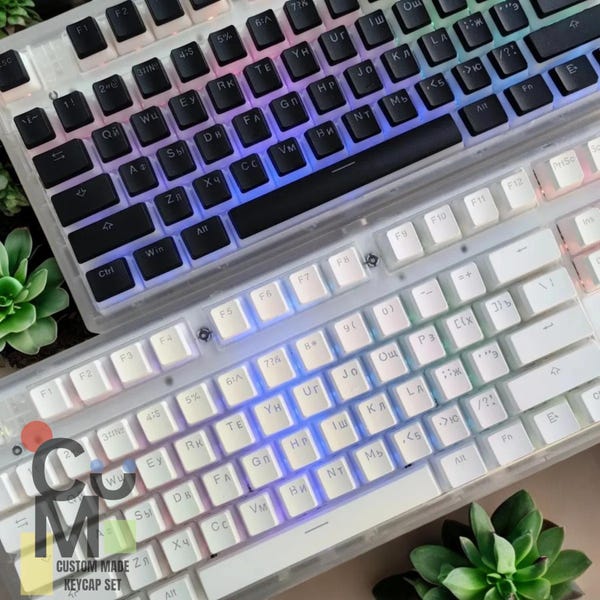 Russian Backlit Keycaps - Etsy