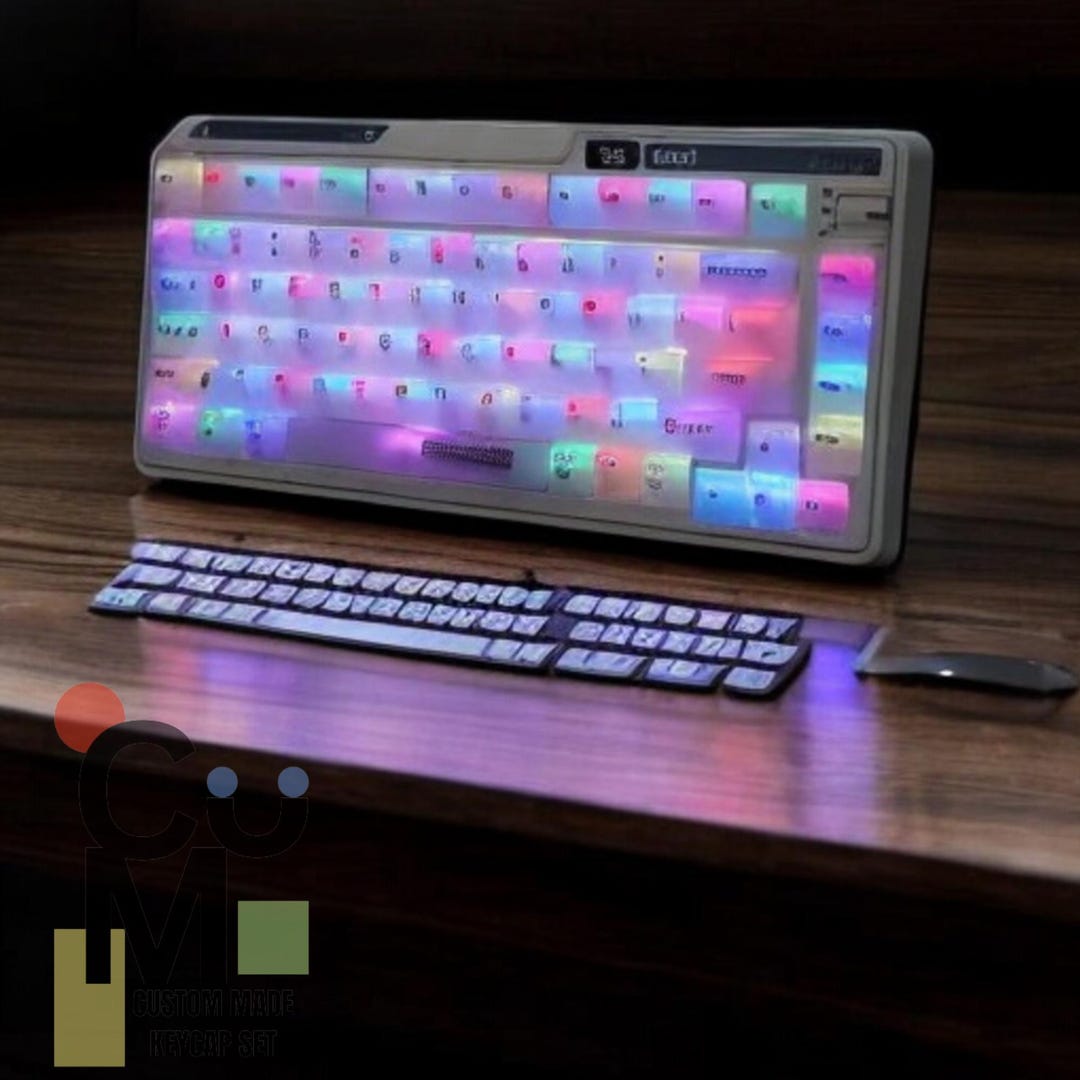 Transparent Keycaps | 82/122 Keys | PC Frosted Keycap Set White Cherry ...