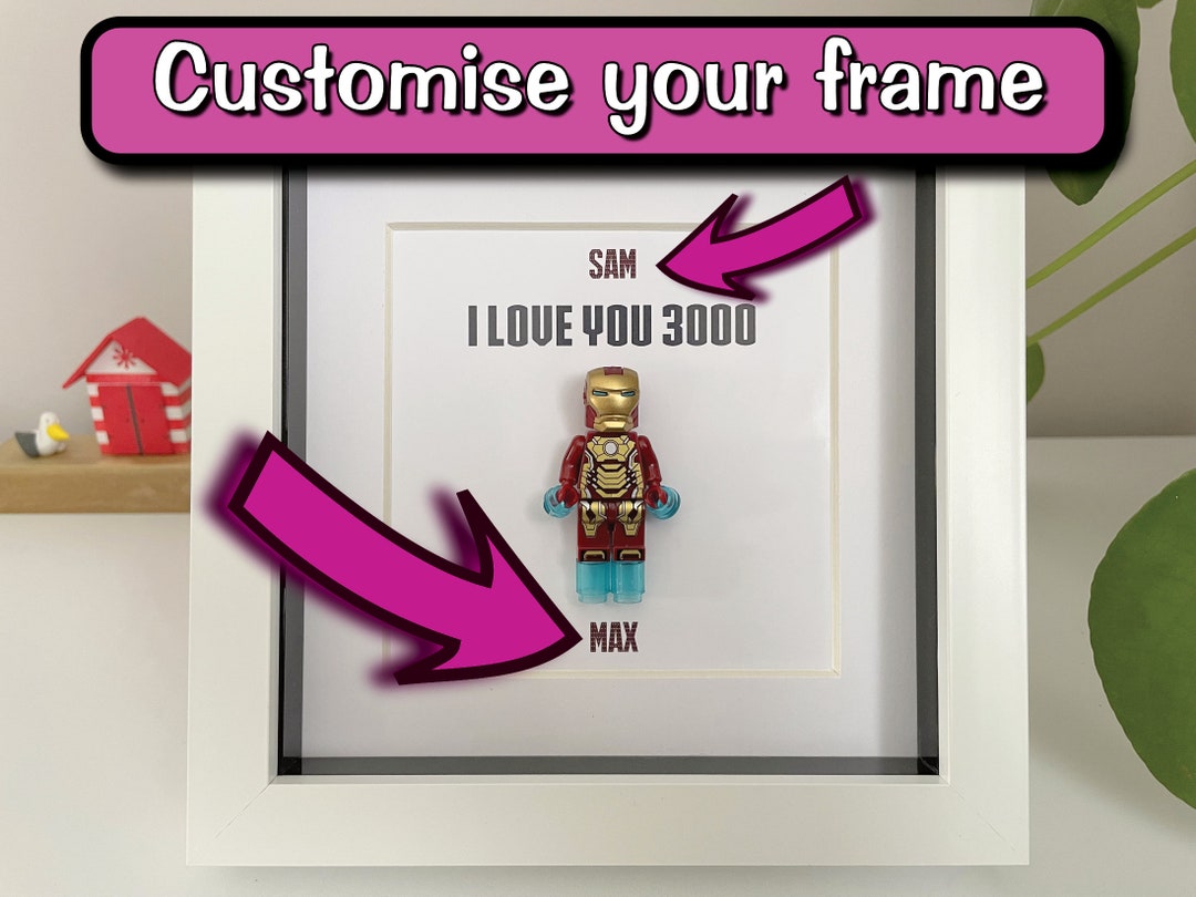 Personalised Iron Man Mini Figure Gifts Wedding Anniversary Gifts for ...