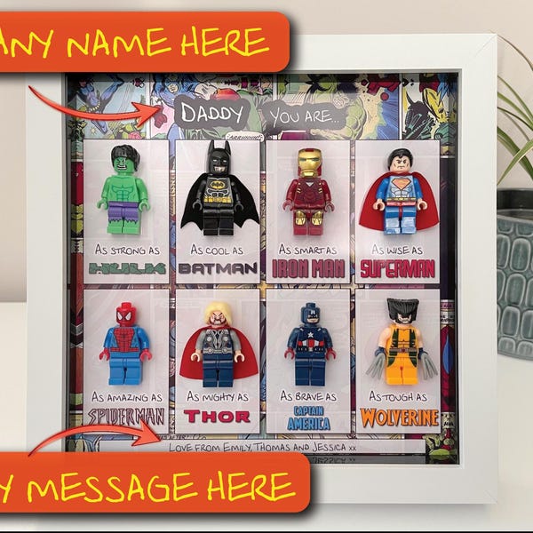 Daddy Superhero - Etsy