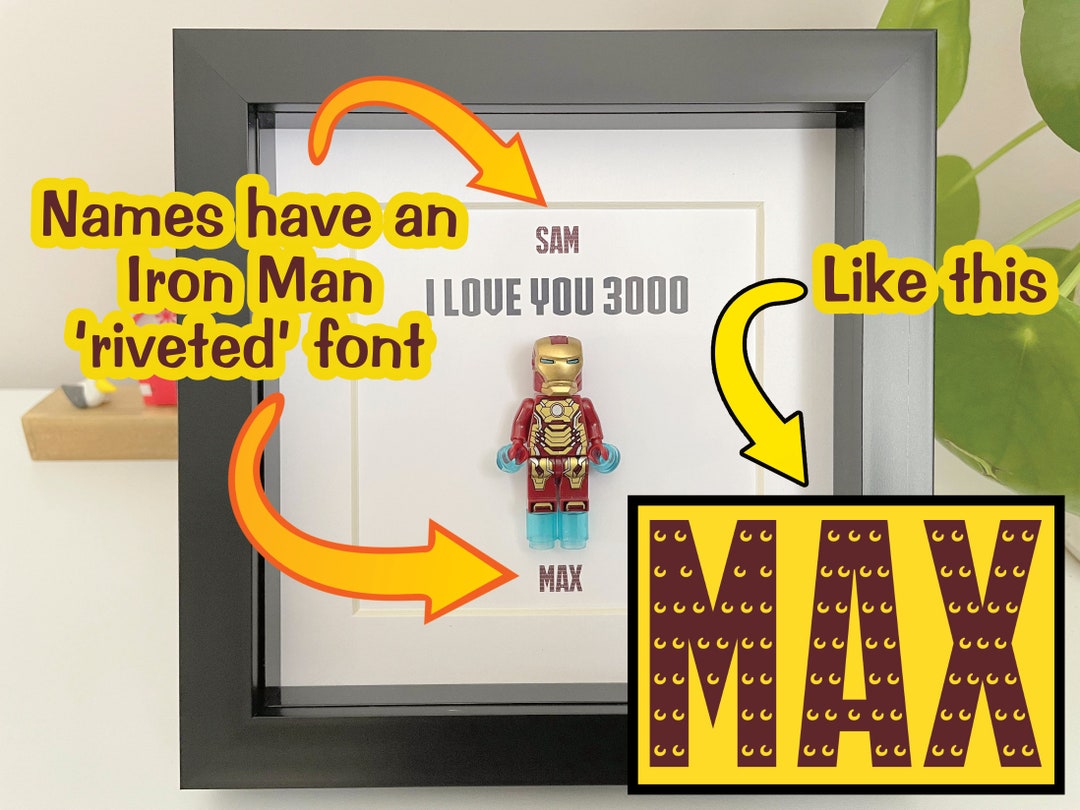 Iron Man Gift I Love You 3000 Gifts - Etsy