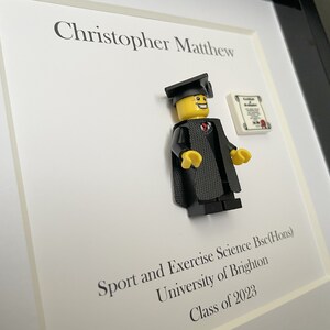 Personalised Graduation Mini Figure Gifts Personalised Graduation Frame ...