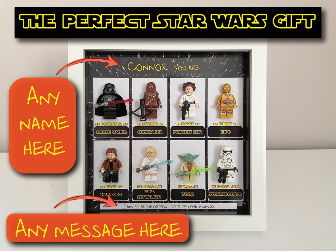 Personalised Star Wars Birthday Anniversary Graduation Gifts Frame for ...