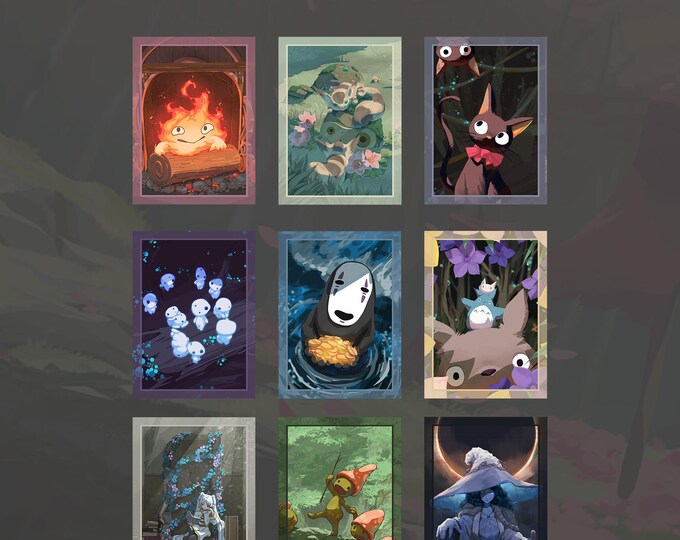 TCG Tokens - Ghibli, Elden Rings, Saproling, Frieren - Perfect for MTG ...