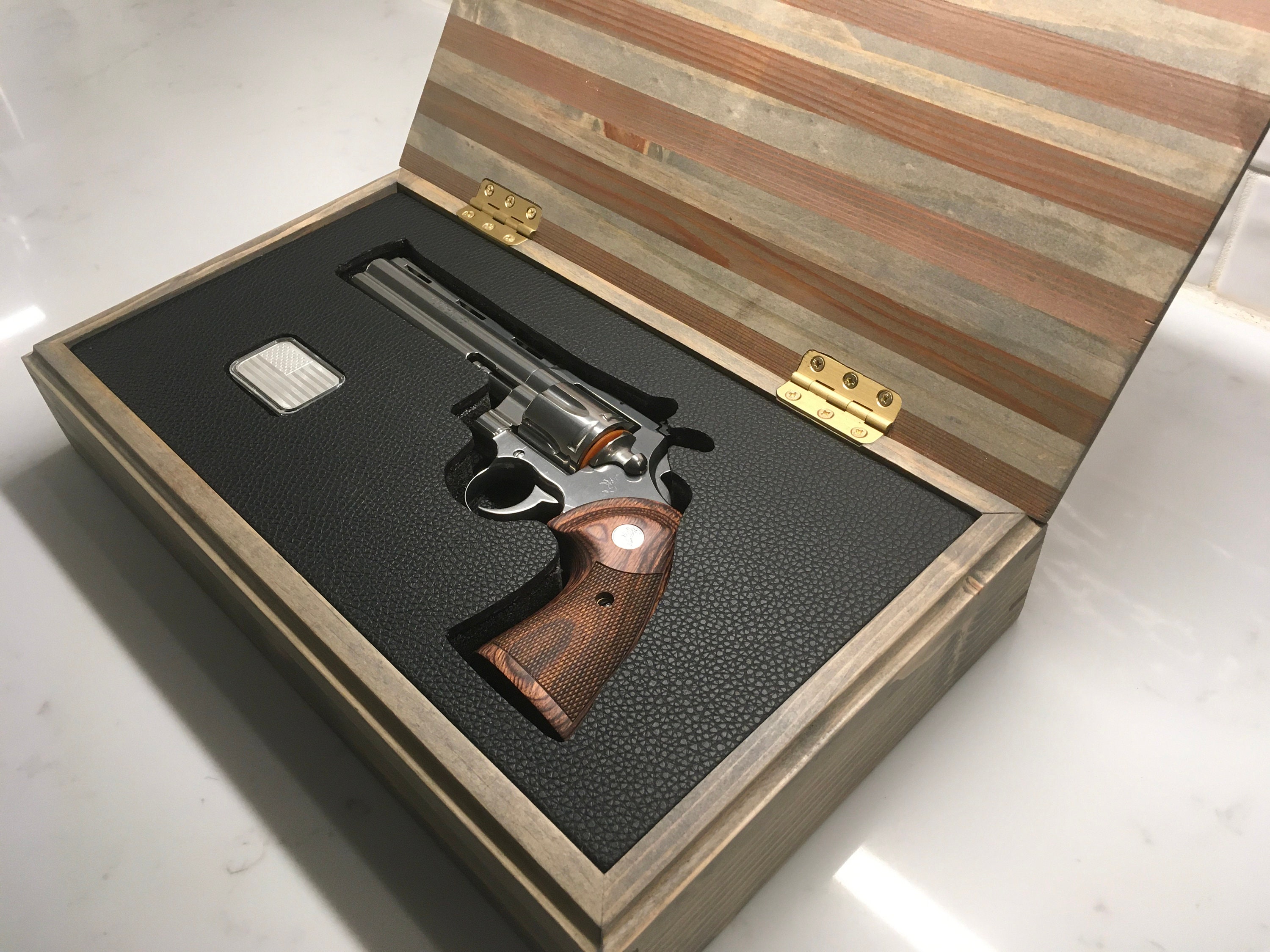 Colt Python American Flag Patriotic Display Case / Box - Etsy